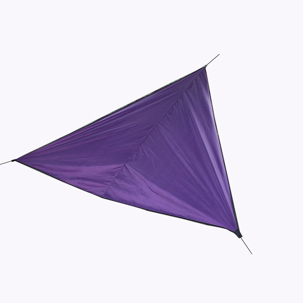 Camping Triangle Rain Fly Sunshade Tent Tarp Beach Sun Shelter Awning ...