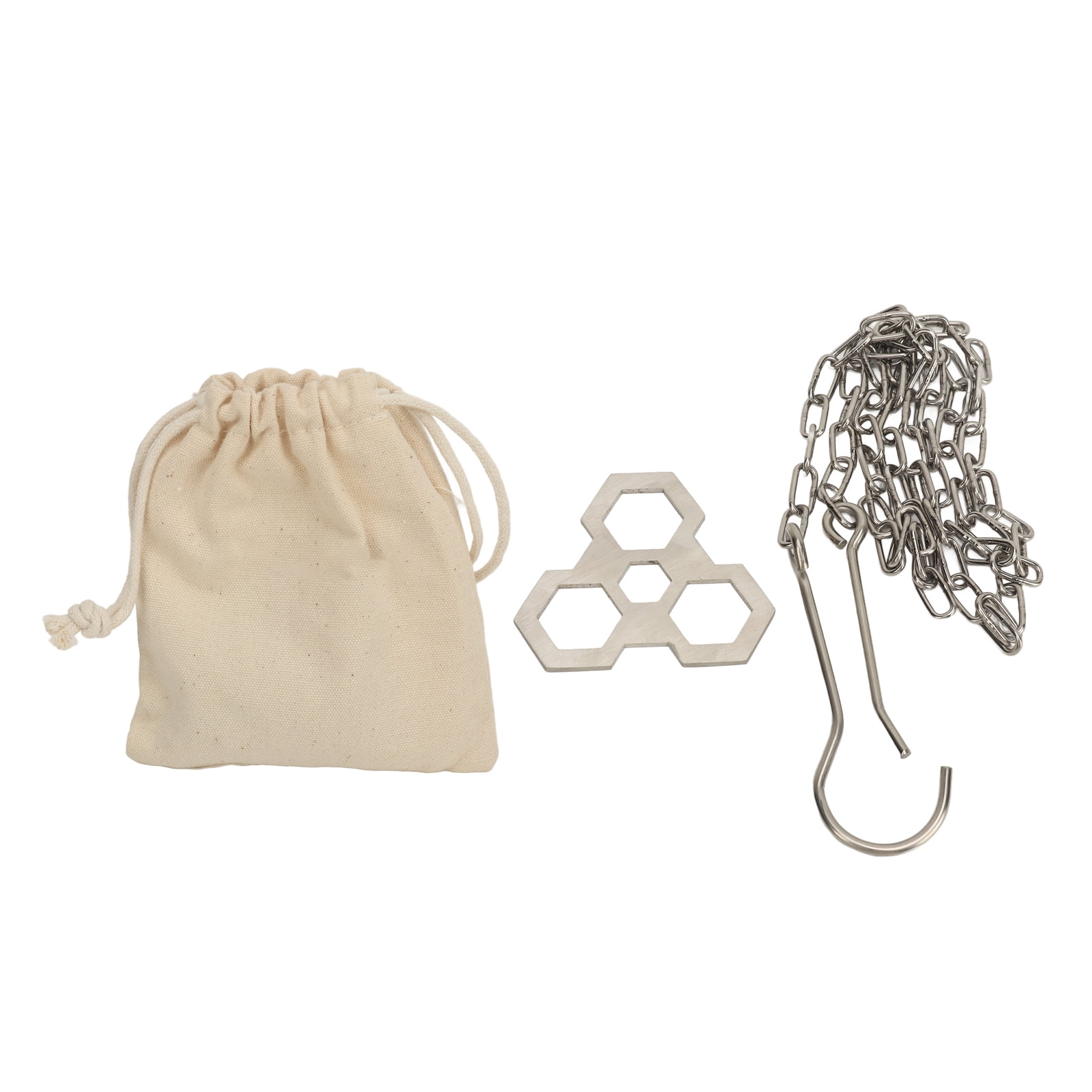 Camping Tripod Board for Hanging Cookware Stainless Steel Campfire ...