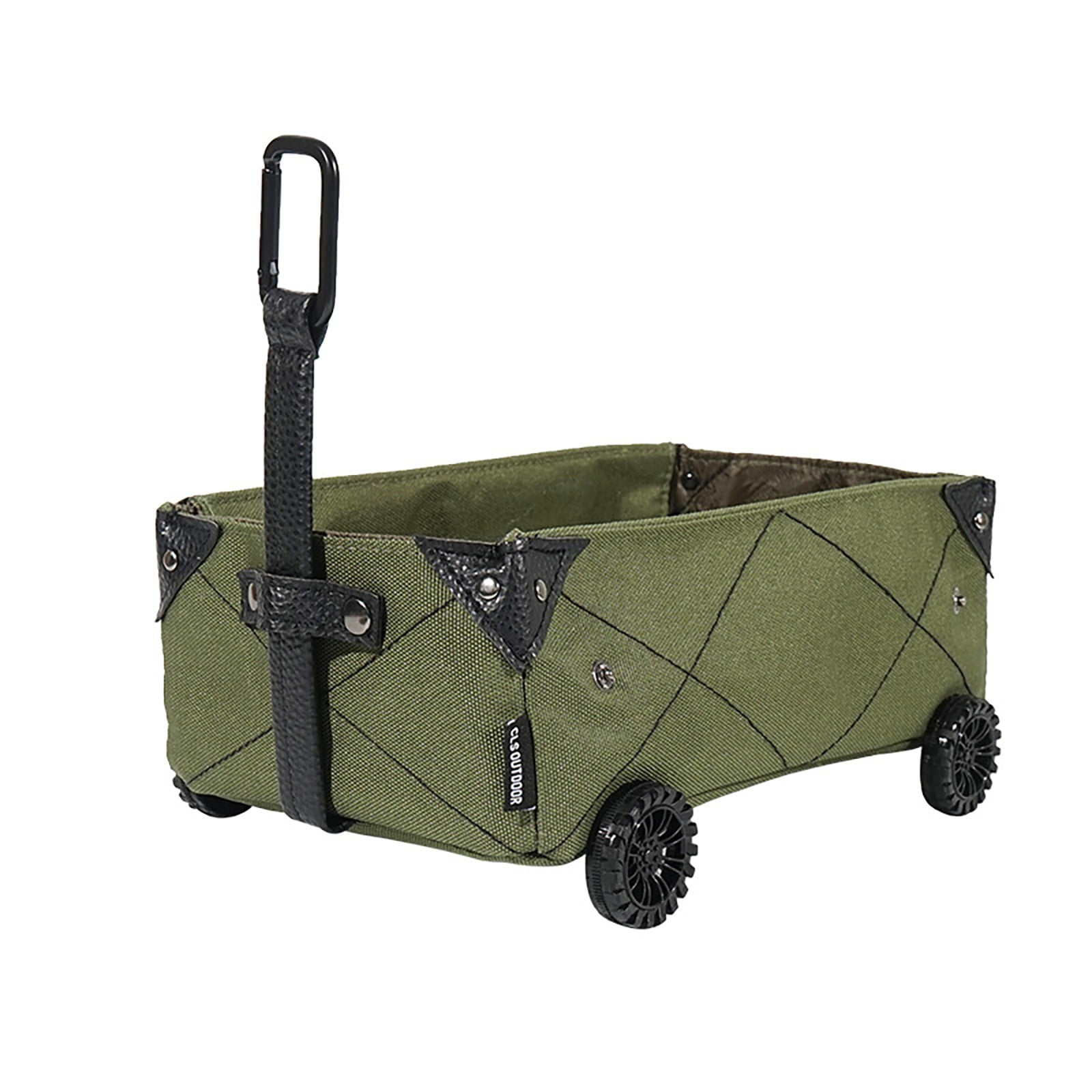 Camping Trolleys DIY Canvas Folding Trolley for Outdoor Camping Storage ...