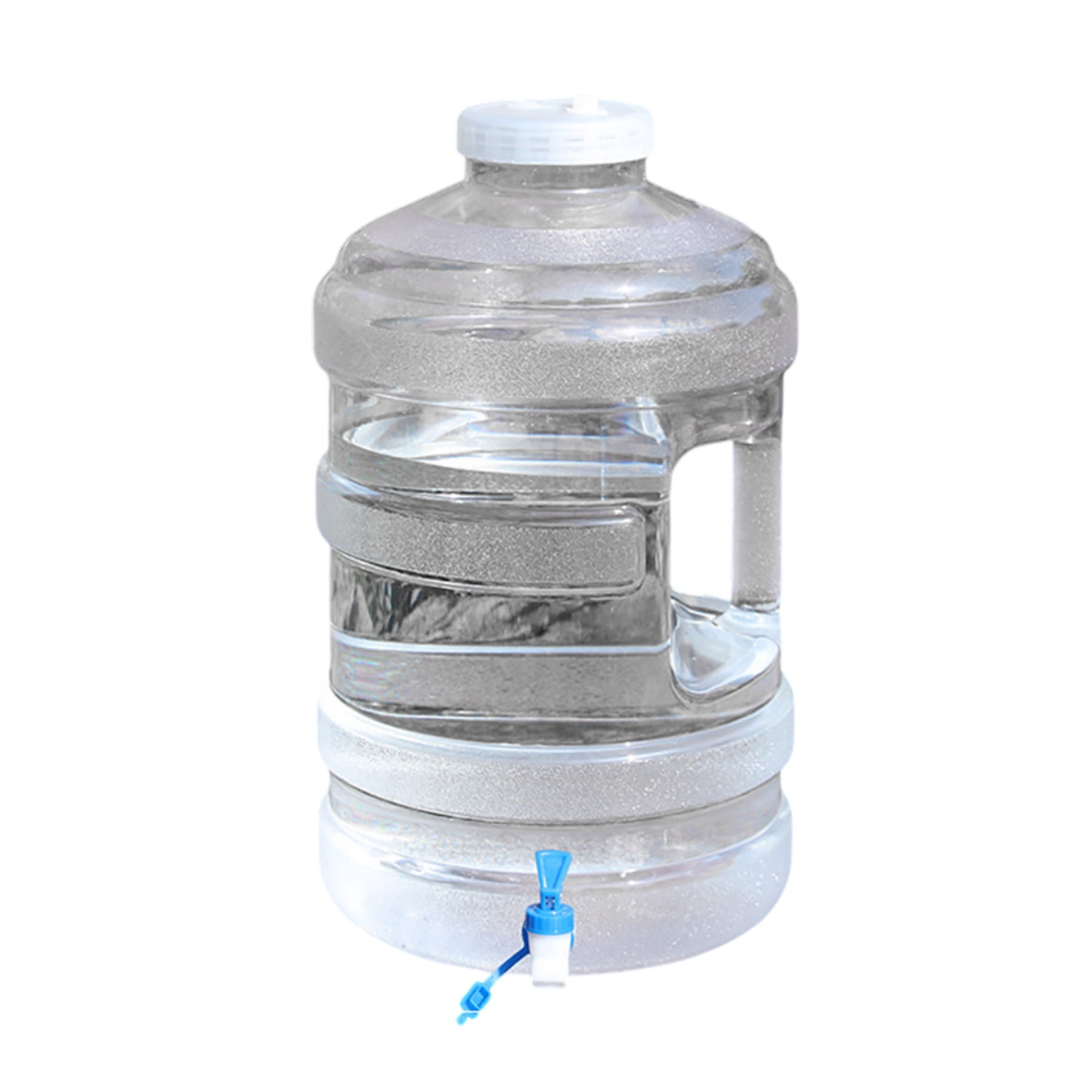 Camping Water Jug 6 Gallons with Faucet Transparent BPA Free Water ...