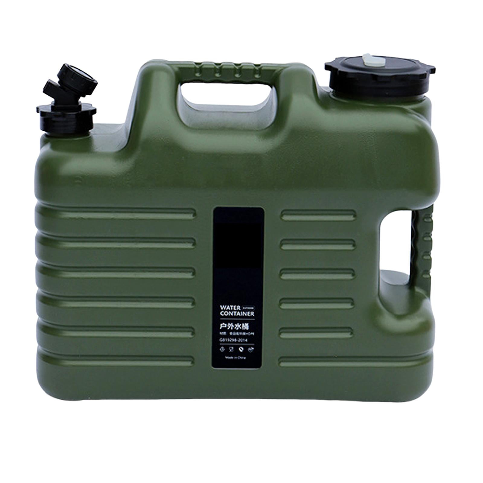 Camping Water Storage Jug with Spigot Water Container Drink Dispenser ...