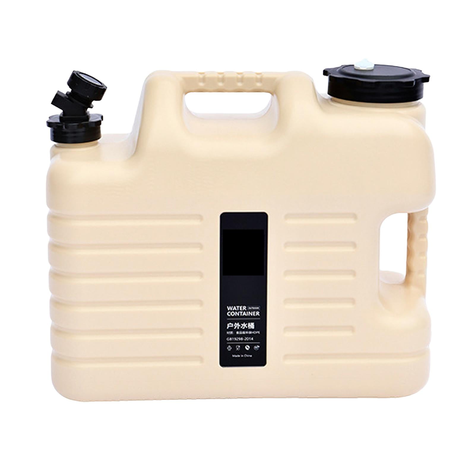 Camping Water Storage Jug with Spigot Water Container Drink Dispenser ...