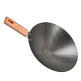 Camping Wok Work Pan Iron Wok Wok Stir-fry Pan Small Wok Pan ...