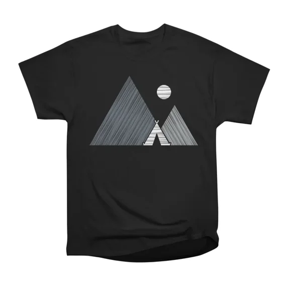 Camping adventure minimalist T-Shirt Tee Gift For Him Merch For Her ...