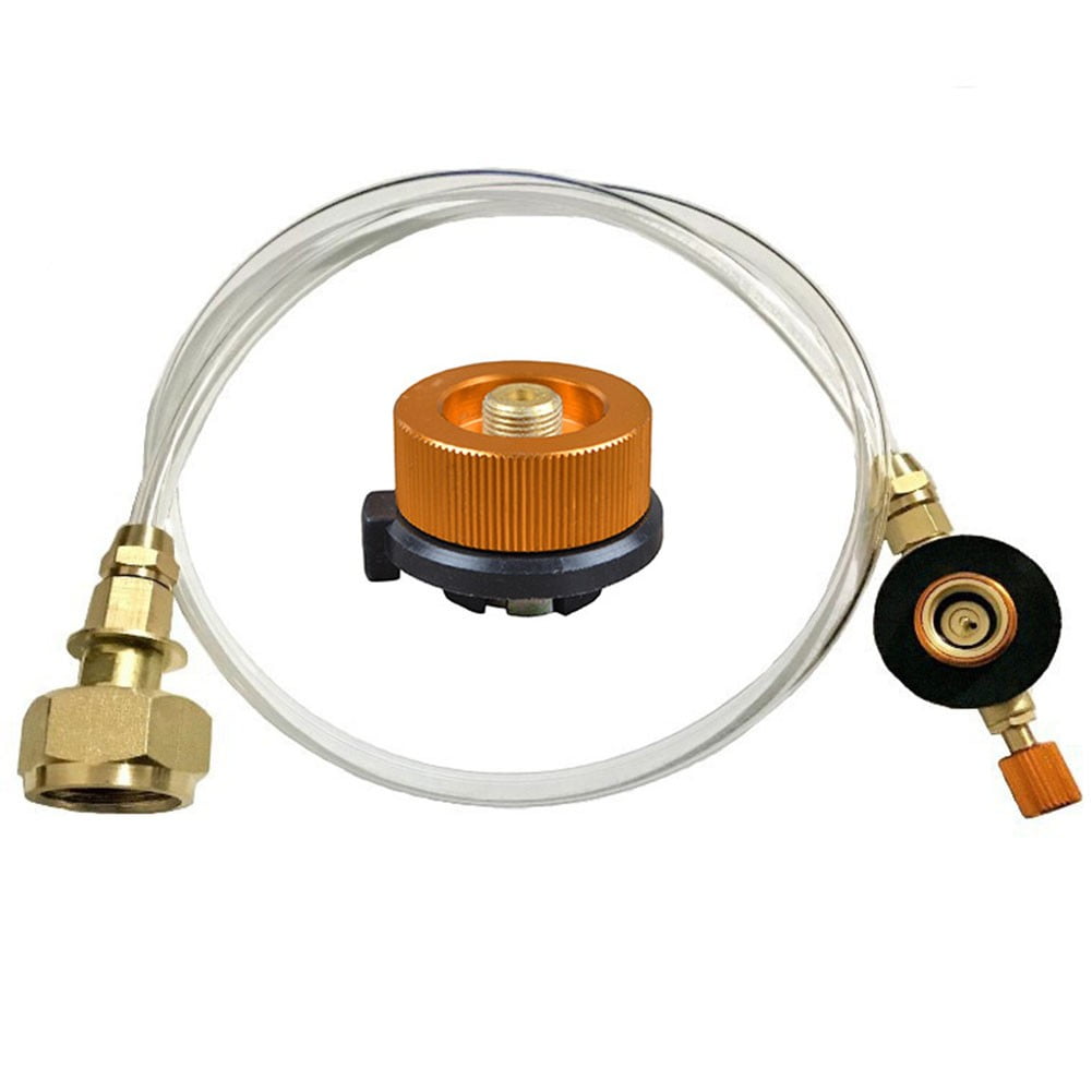 Camping stove gas bottle adapter,propane refill adapter,camping grill ...