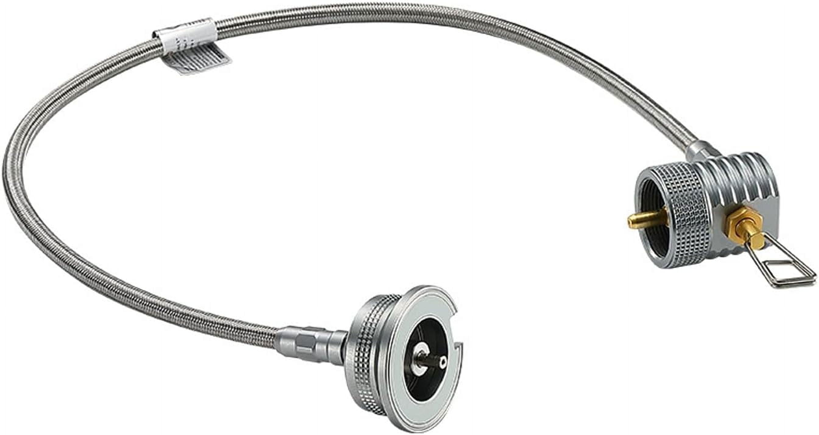 Campingmoon Small 16oz/1lb Propane Tank to Butane Stove Adapter with ...