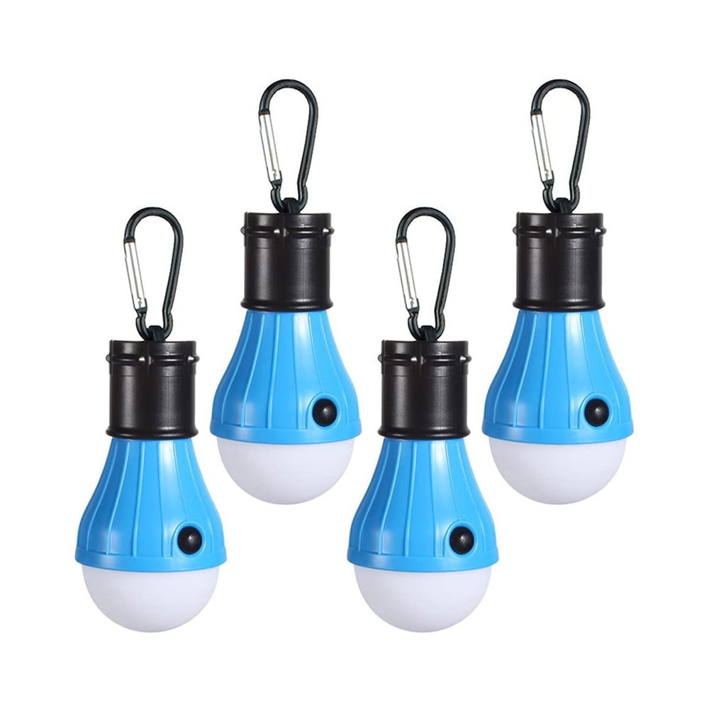Campings Light [4 Pack] Doukey Portable Camping Lantern Bulb LED Tent ...