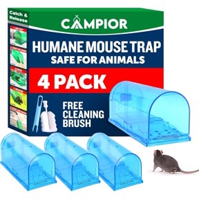 Victor Multiple Catch Humane Outdoor and Indoor Mouse Trap - Walmart.com