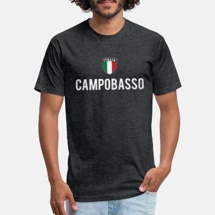 Campobasso Italia Flag Shield Molisan Roots T-Shirt - Walmart.com
