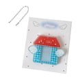 Campus Card Protective Sleeve Keychain Card Holders Small School Card ...