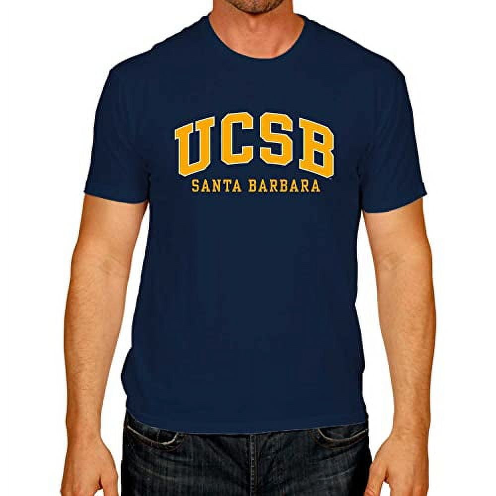 Campus Colors Adult Arch & Logo Soft Style Gameday T-Shirt (UCSB ...