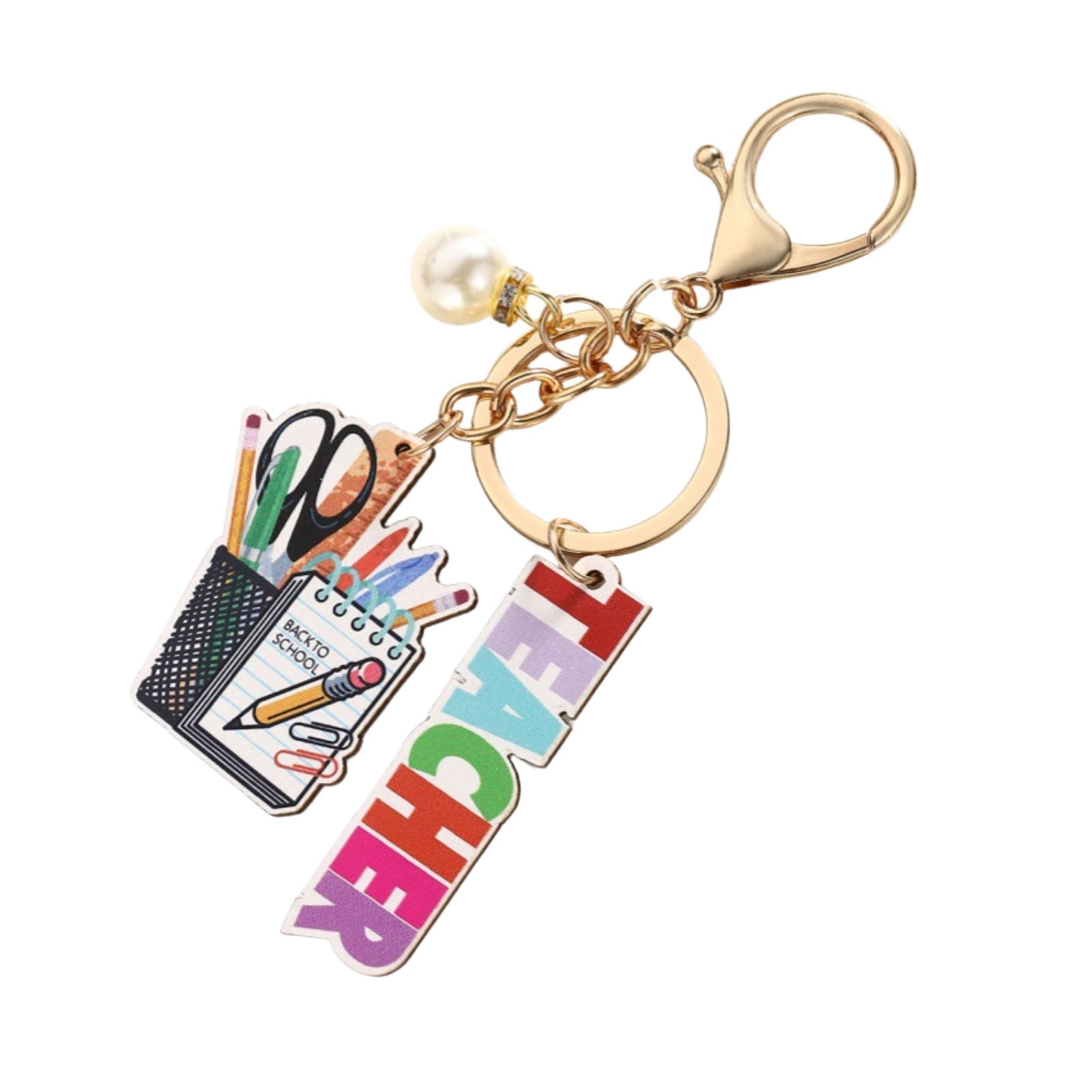 Campus Graduation Season Wooden Book Keychain Pendant Teacher's Day ...