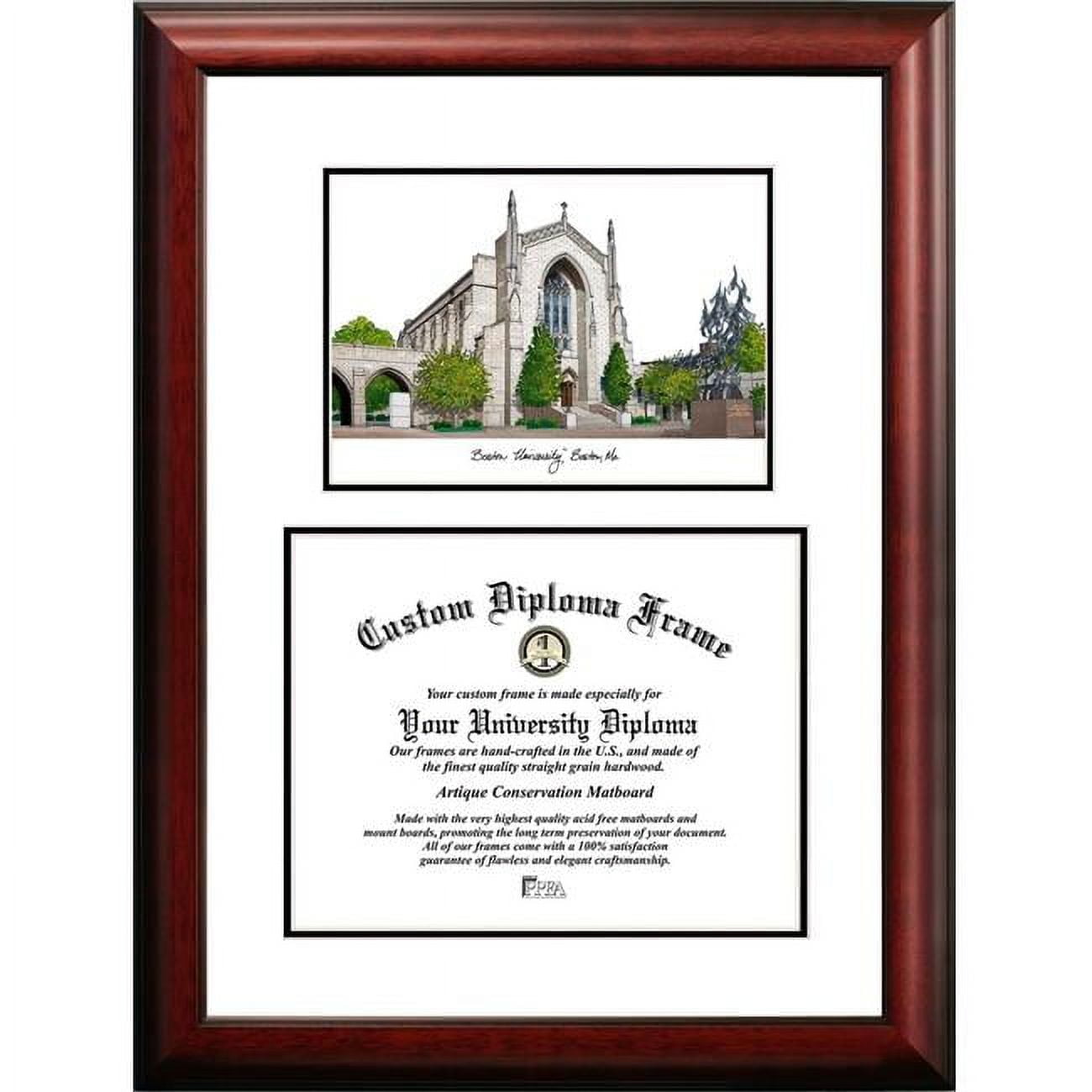 Campus Images 11 x 14 in. Boston University Scholar Diploma Satin ...