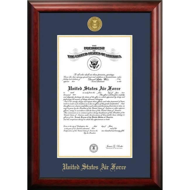 Campus Images 11 x 14 in. Patriot Frames Air Force Certificate Mahogany ...
