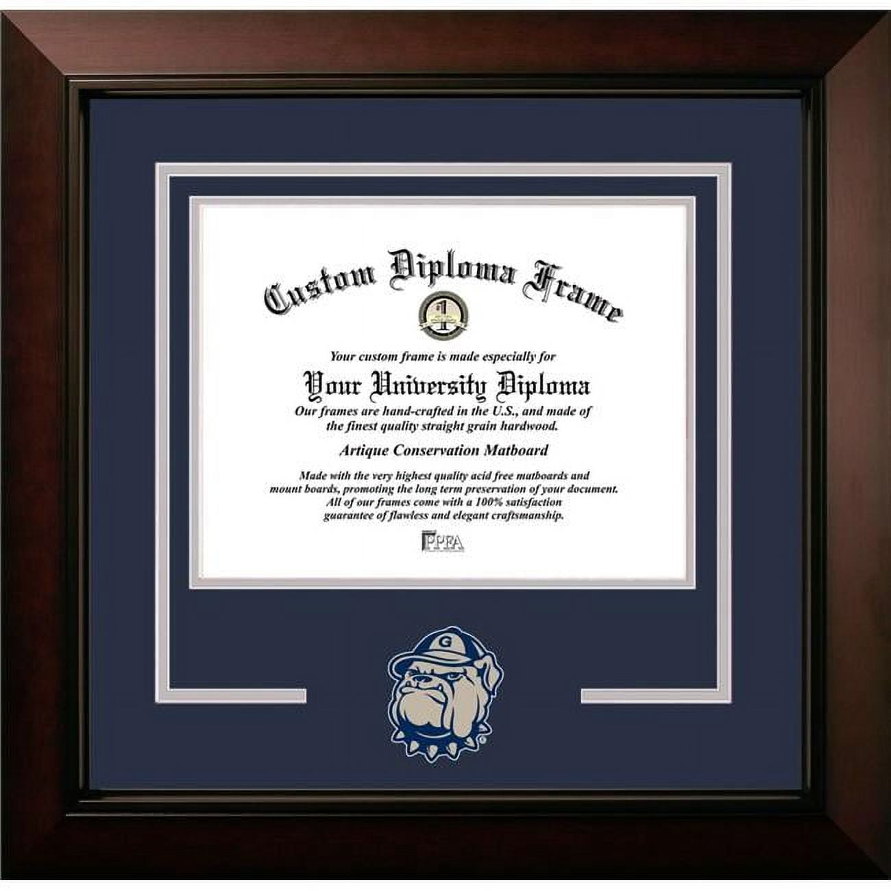 Campus Images 14 x 17 in. Georgetown University Logo Diploma Frame ...