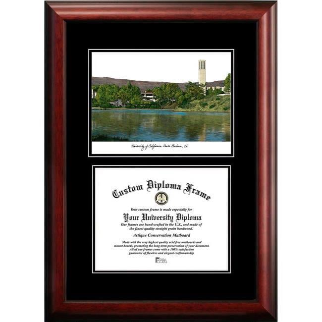 Campus Images 8.5 x 11 in. UC Santa Barbara Diplomate Diploma Satin ...