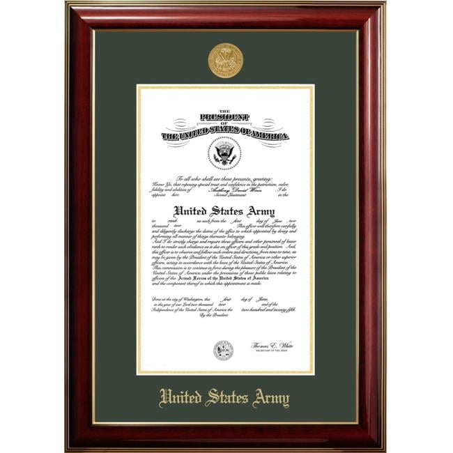 Campus Images ARCCL00111x14 11 x 14 in. Patriot Frames Army Certificate ...