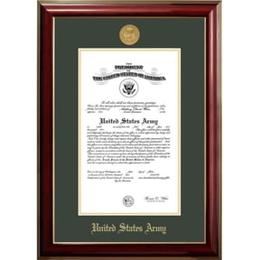 Patriot Frame's Army Collage Photo Legacy Frame with Gold Medallion ...