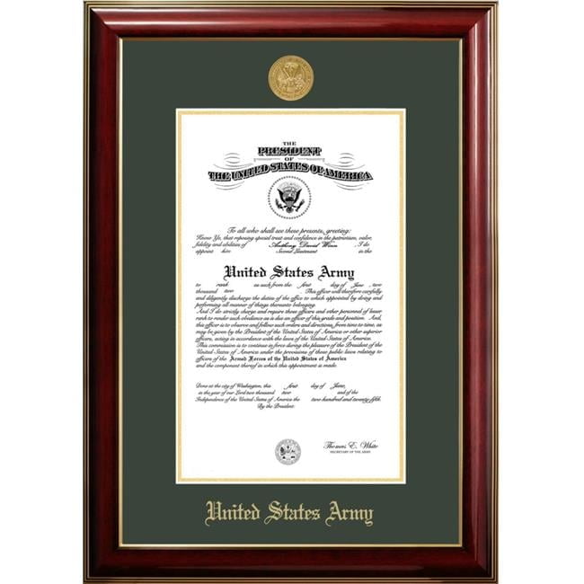 Campus Images ARCCL0018x10 8 x 10 in. Patriot Frames Army Certificate ...