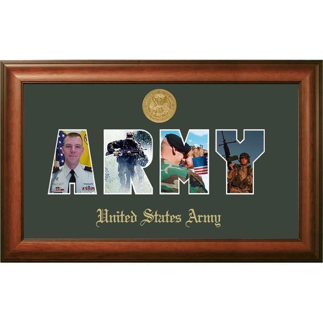 Campus Images ARSSW002S Patriot Frames Army Collage Photo Satin Walnut ...
