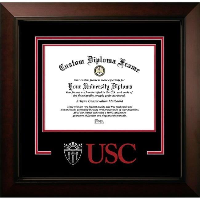 Campus Images CA940LBCSD-1185 8.5 x 11 in. USC Trojans Logo Diploma ...