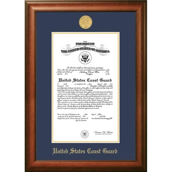 Campus Images CGCSW00211x14 11 x 14 in. Patriot Frames Coast Guard ...