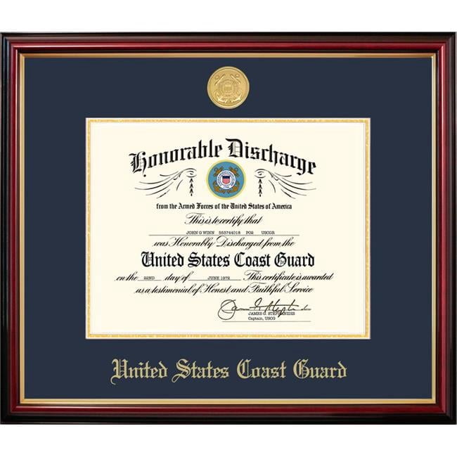 Campus Images CGDPT001 8.5 x 11 in. Patriot Frames Coast Guard ...