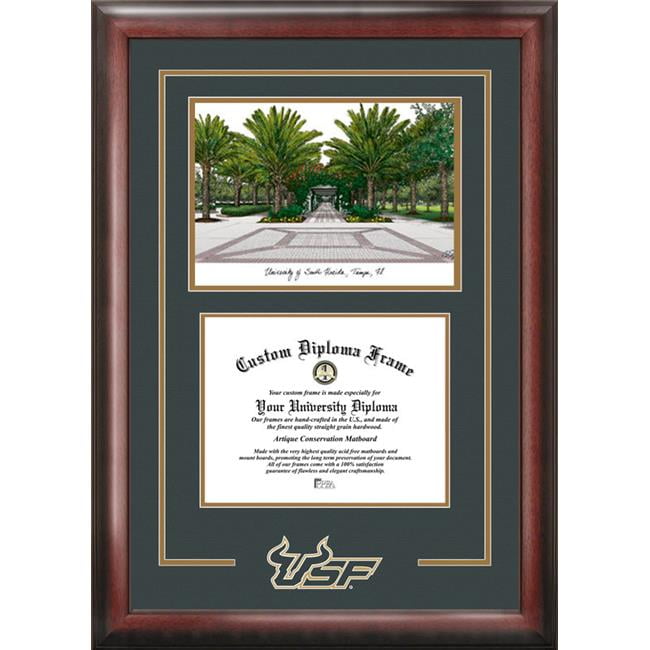 Campus Images FL989SG University of South Florida Spirit Graduate Frame ...