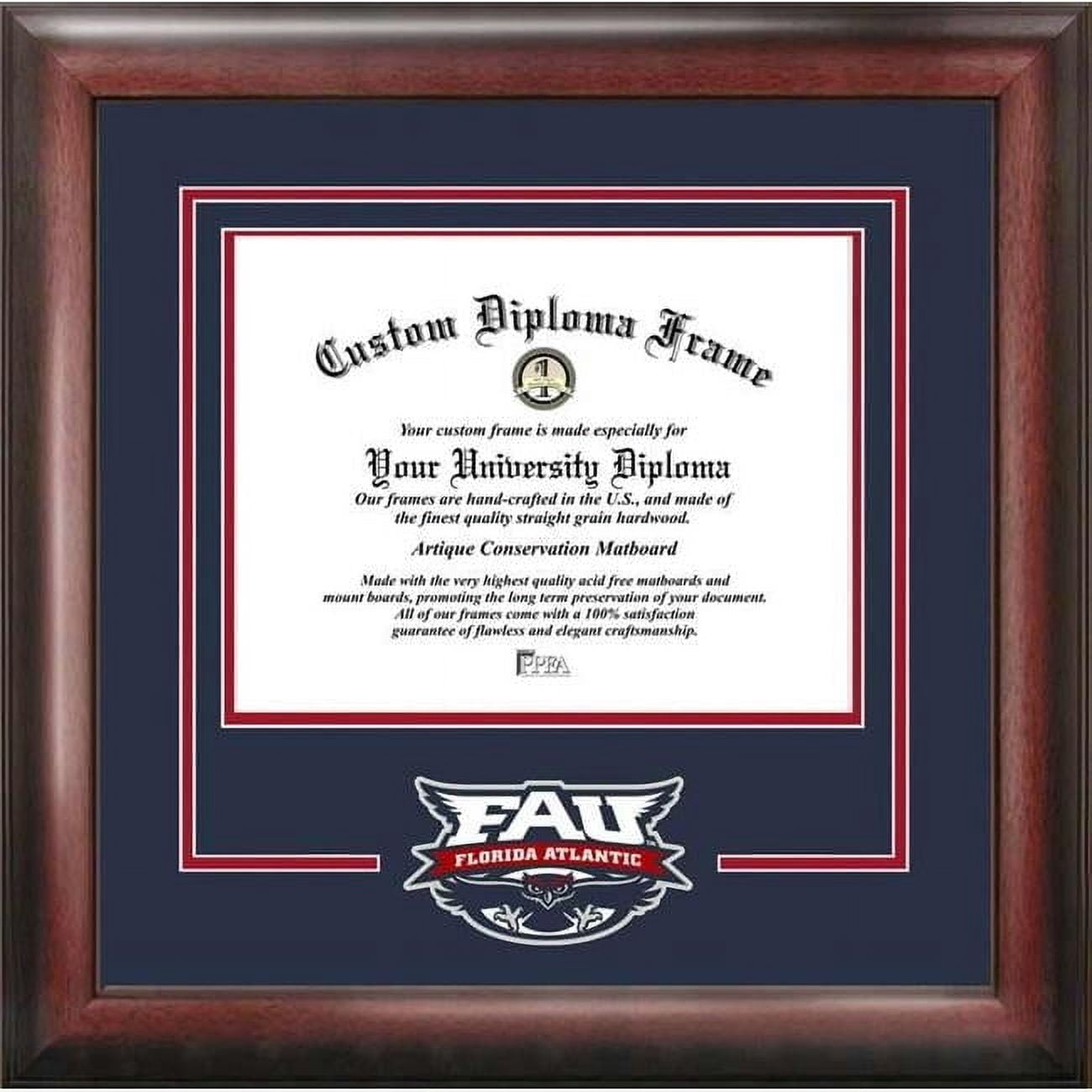 Campus Images Florida Atlantic University Spirit Diploma Frame ...
