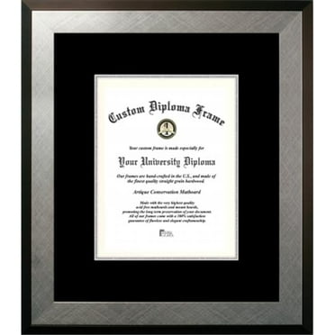 Campus Images HSBS001DD-810 8 x 10 in. Double Degree Honors Silver ...