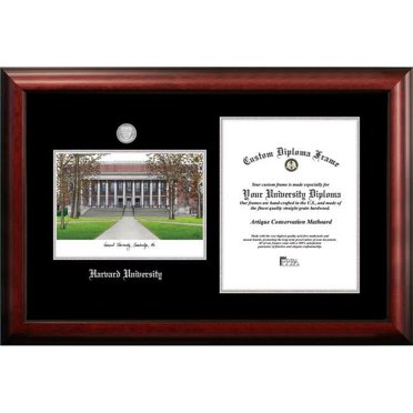 Stanford University 8.5" x 11" Gold Embossed Diploma Frame with Campus Images Lithograph ...