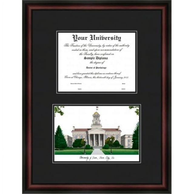 Campus Images IA995D University of Iowa Hawkeyes Diploma Frame and ...