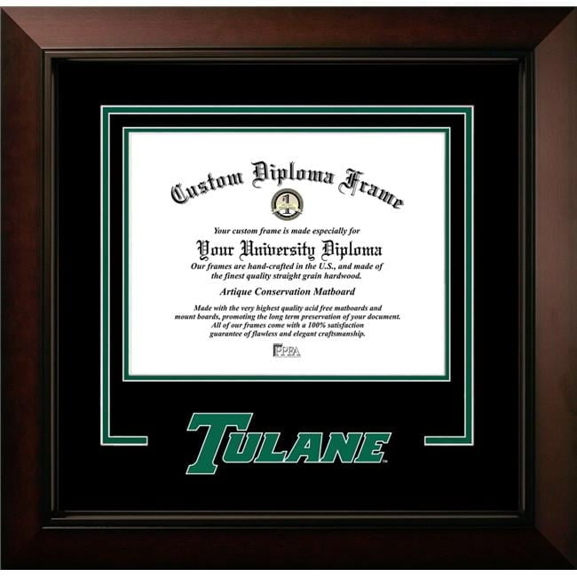 Campus Images LA995LBCSD-1185 8.5 x 11 in. Tulane University Logo ...