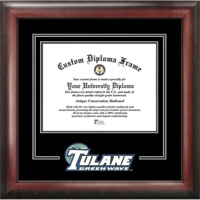 Campus Images LA995SD Tulane University Spirit Diploma Frame - Walmart.com