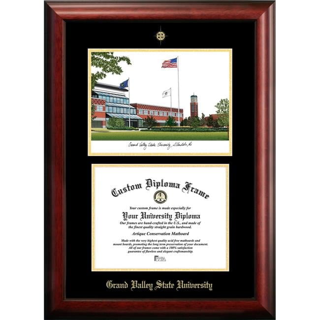 Campus Images MI980LGED-108 10 x 8 in. Grand Valley State University ...