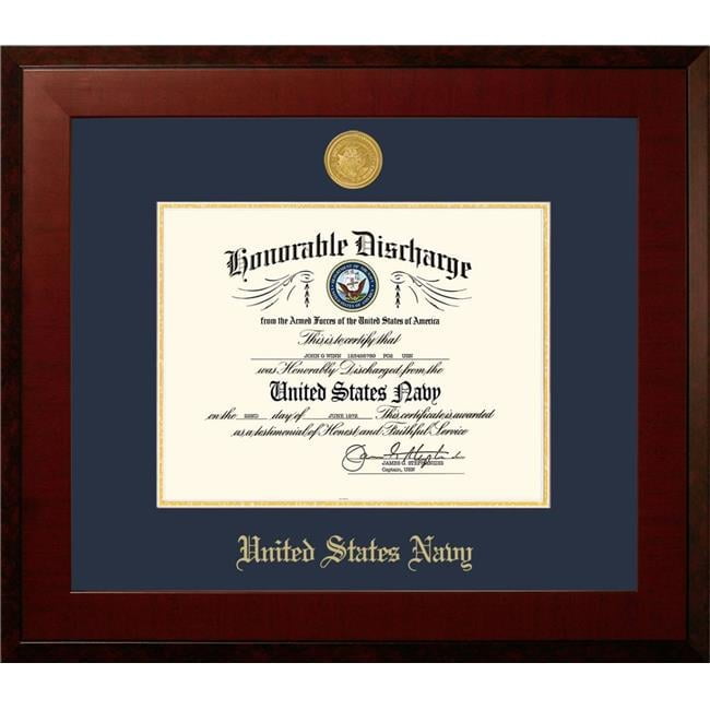 Campus Images NADHO001 8.5 x 11 in. Patriot Frames Navy Discharge ...