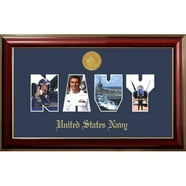 Free Shipping! Patriot Frames Air Force Collage Photo Frame Mahogany ...
