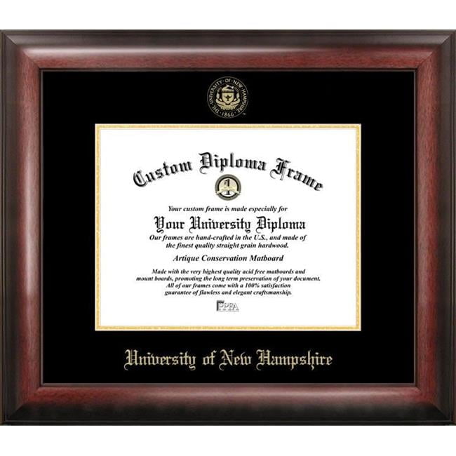 Campus Images NH998GED-108 10 x 8 in. University of New Hampshire Gold ...
