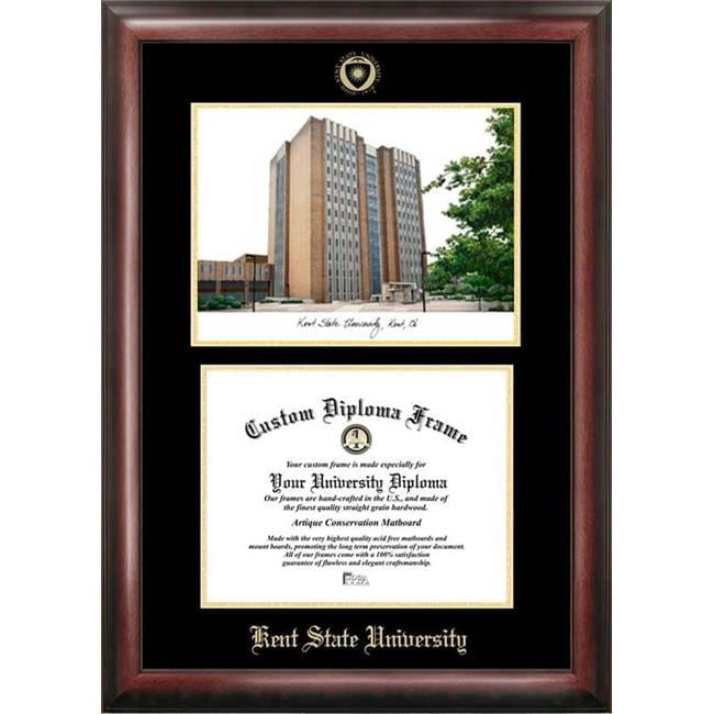 Campus Images OH989LGED Kent State University Gold embossed diploma ...