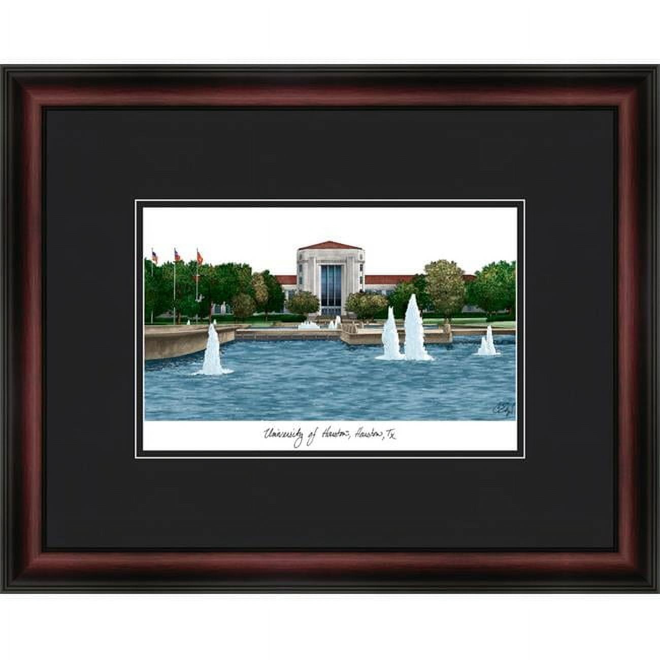 Campus Images TX954A University of Houston Academic Frame Lithograph ...