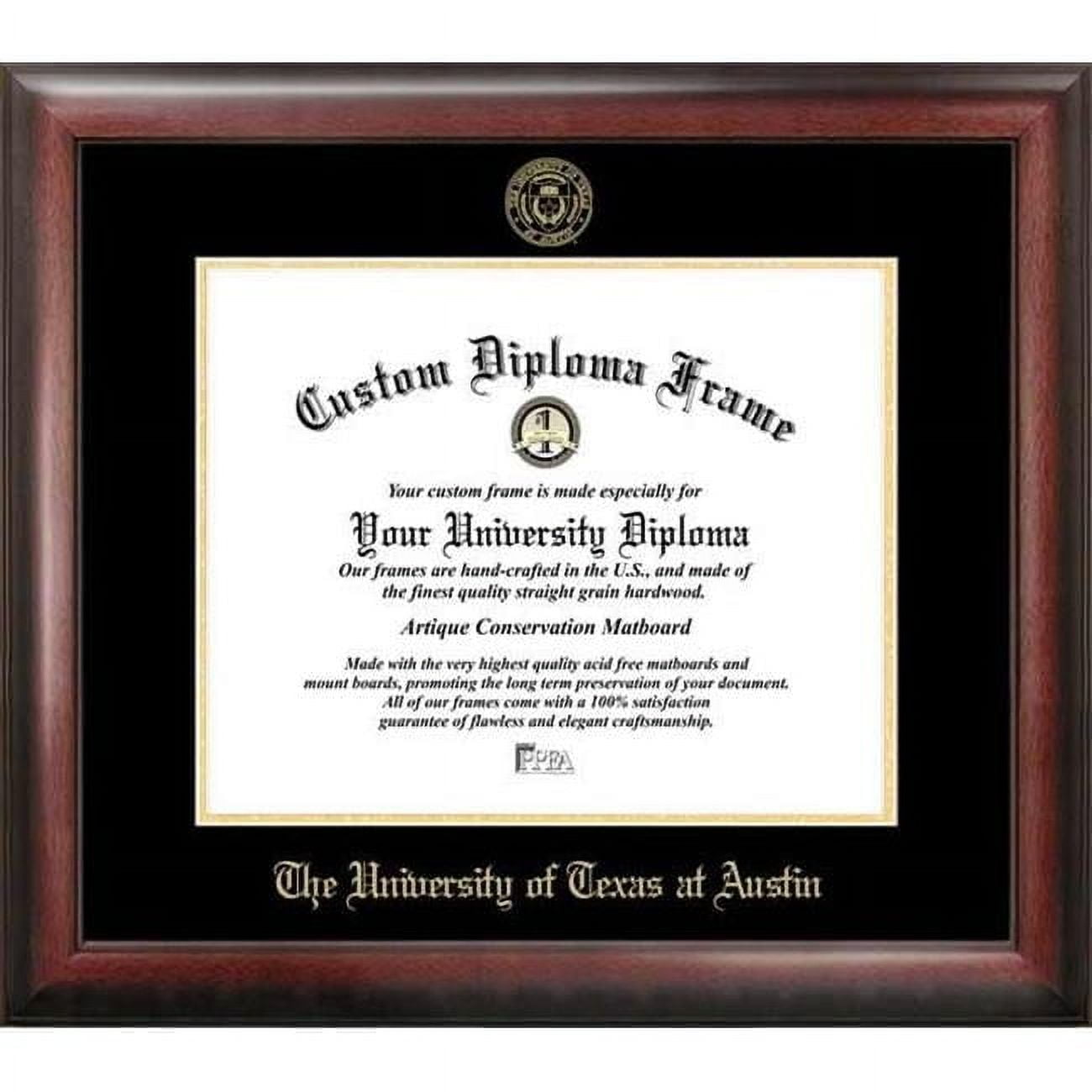 Campus Images TX959GED University of Texas- Austin Gold Embossed ...