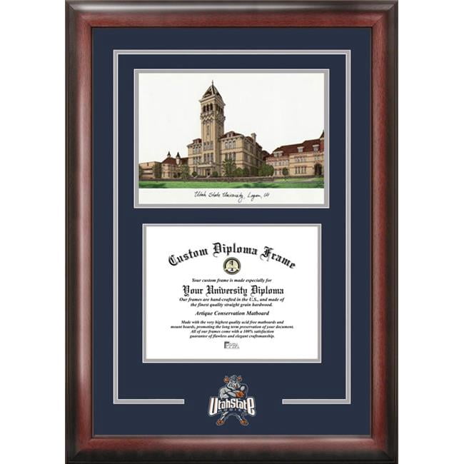 Campus Images Utah State University Spirit Graduate Frame with Campus ...