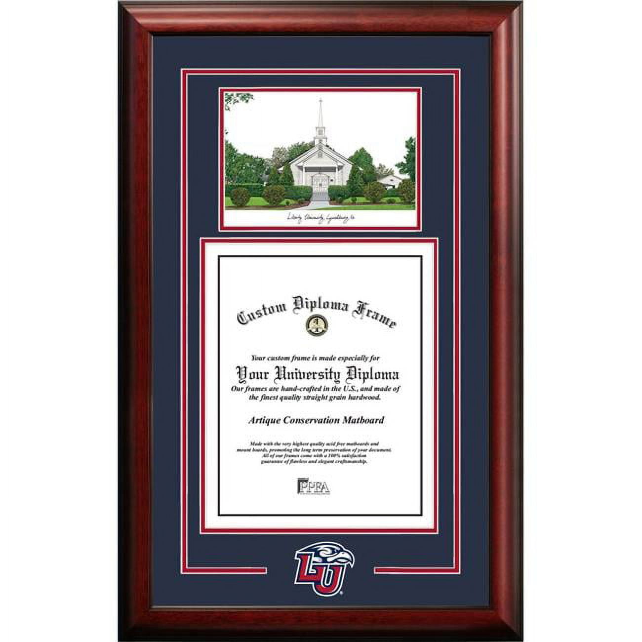 Campus Images VA989EXM-1417 14 x 17 in. Liberty University Executive ...
