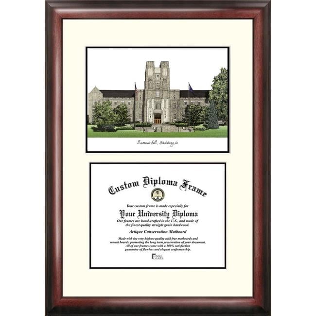 Campus Images Virginia Tech Scholar Diploma Frame - 18 x 24 Size ...