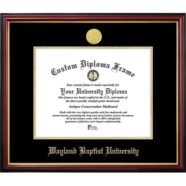 Campus Images Wayland Baptist University Petite Diploma Frame - Walmart.com