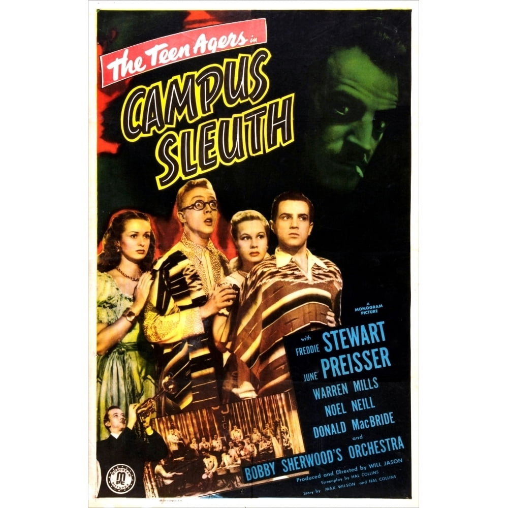 Campus Sleuth U Movie Poster Masterprint - Walmart.com