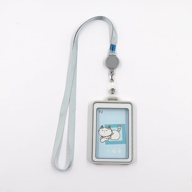 Campus Student Card Holder with Easy Pull Buckle 0.5cm Thickened Card ...