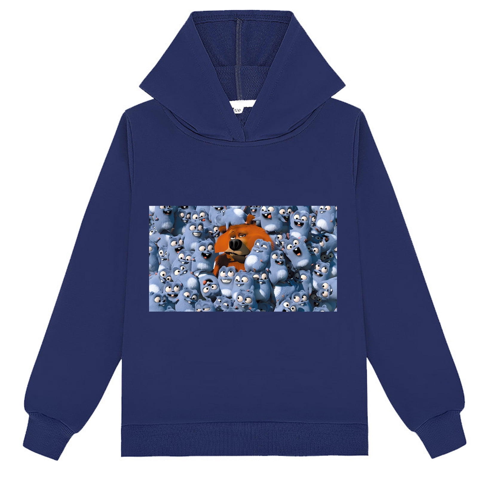 Campus Wear Sweatshirt Hoodie Grizzly And The Lemmings Graphic Style ...