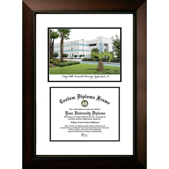Campusimages FL995LV Embry-Riddle University Legacy Scholar Diploma ...