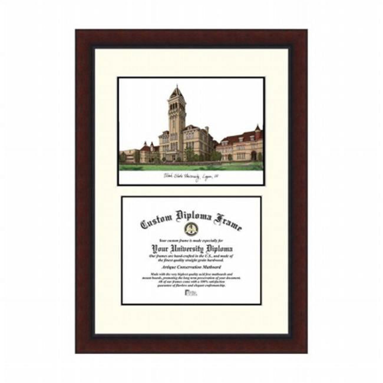 Campusimages UT997LV Utah State University Legacy Scholar Diploma Frame ...